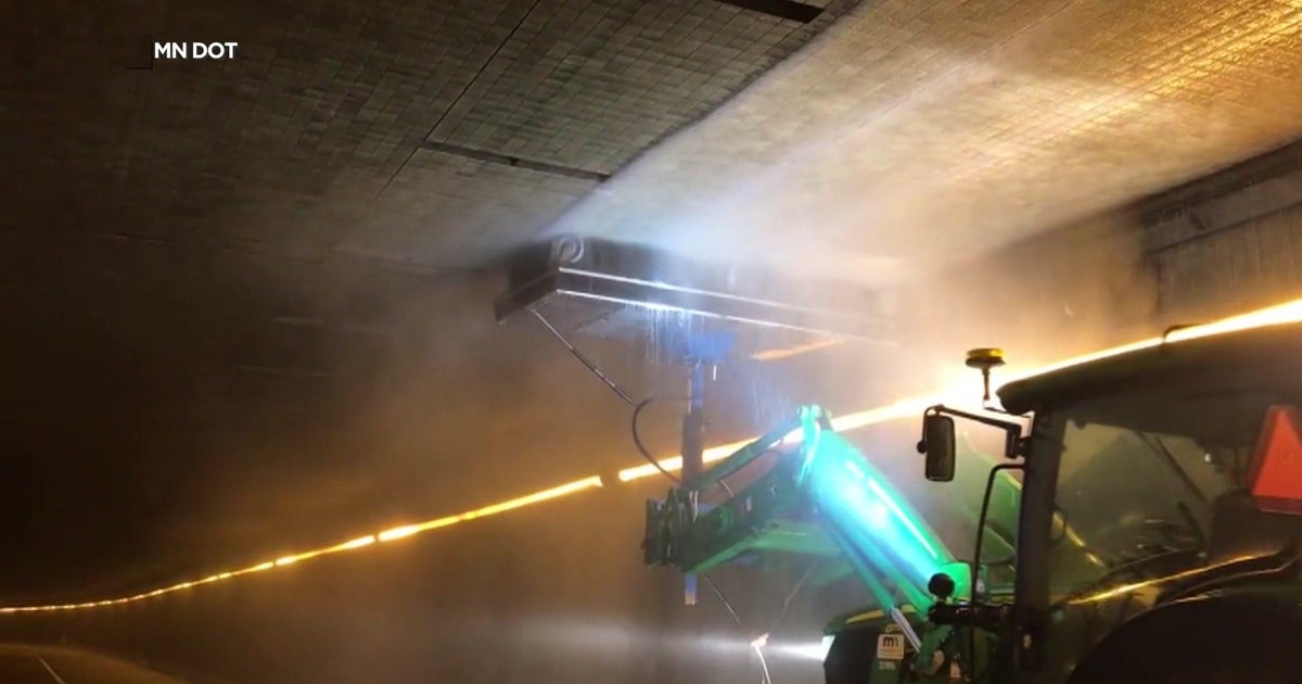 Lowry Tunnel closed overnight this week for cleaning - CBS Minnesota