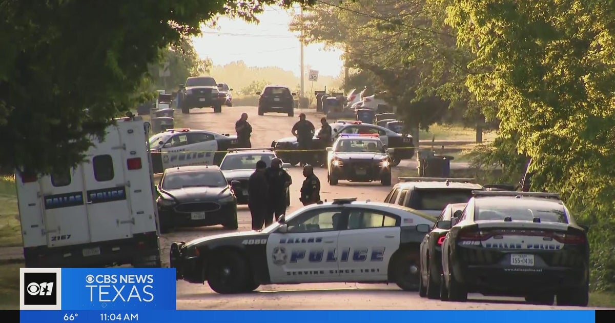 Dallas Police Department update on shooting of officer, K9 - CBS Texas