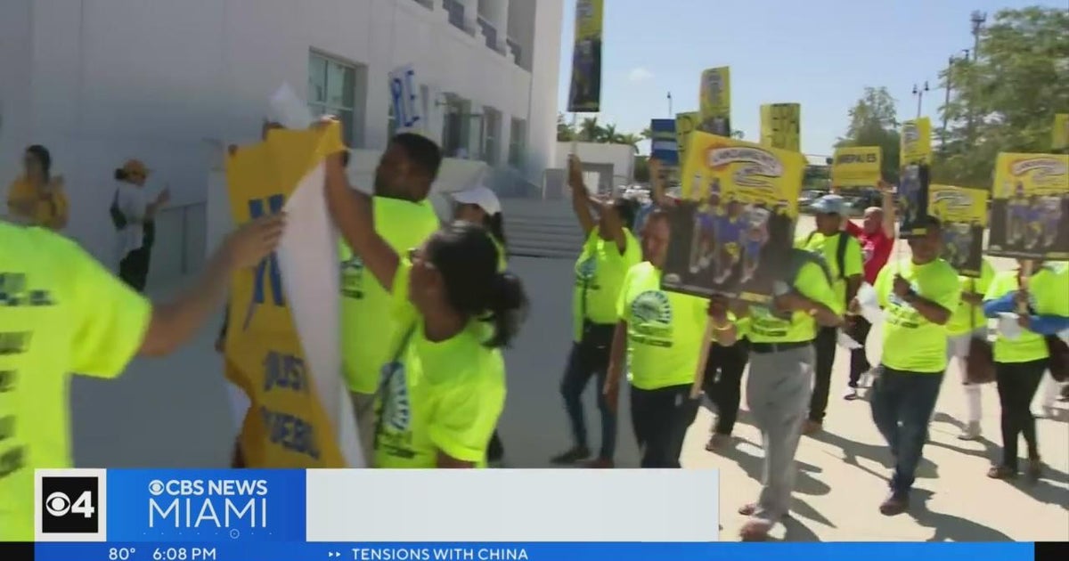 Rally held in Homestead - CBS Miami