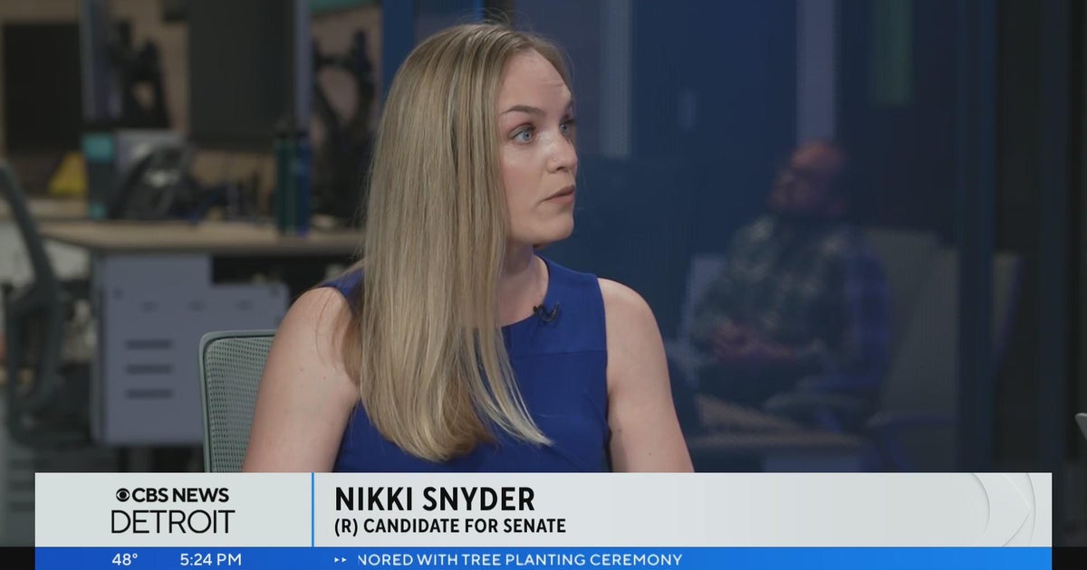 State Board of Education member Nikki Snyder discusses U.S. Senate campaign - CBS Detroit