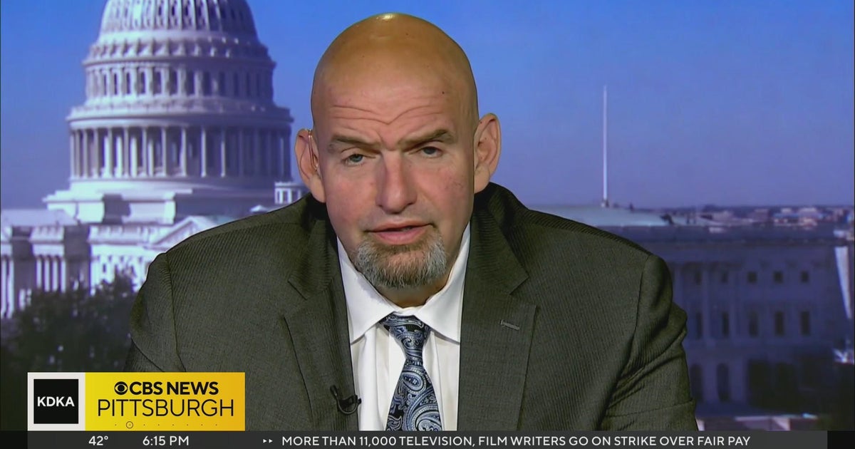 Exclusive interview with Sen. John Fetterman - CBS Pittsburgh