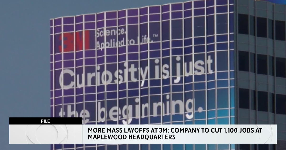 More layoffs at 3M: Company to cut 1,100 jobs at Maplewood headquarters ...