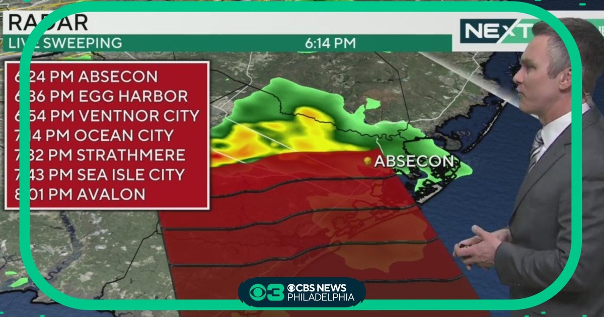 NEXT Weather: Bye-bye clouds - CBS Philadelphia