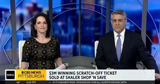 Scratch-off worth $3 million sold in Allegheny County - CBS Pittsburgh