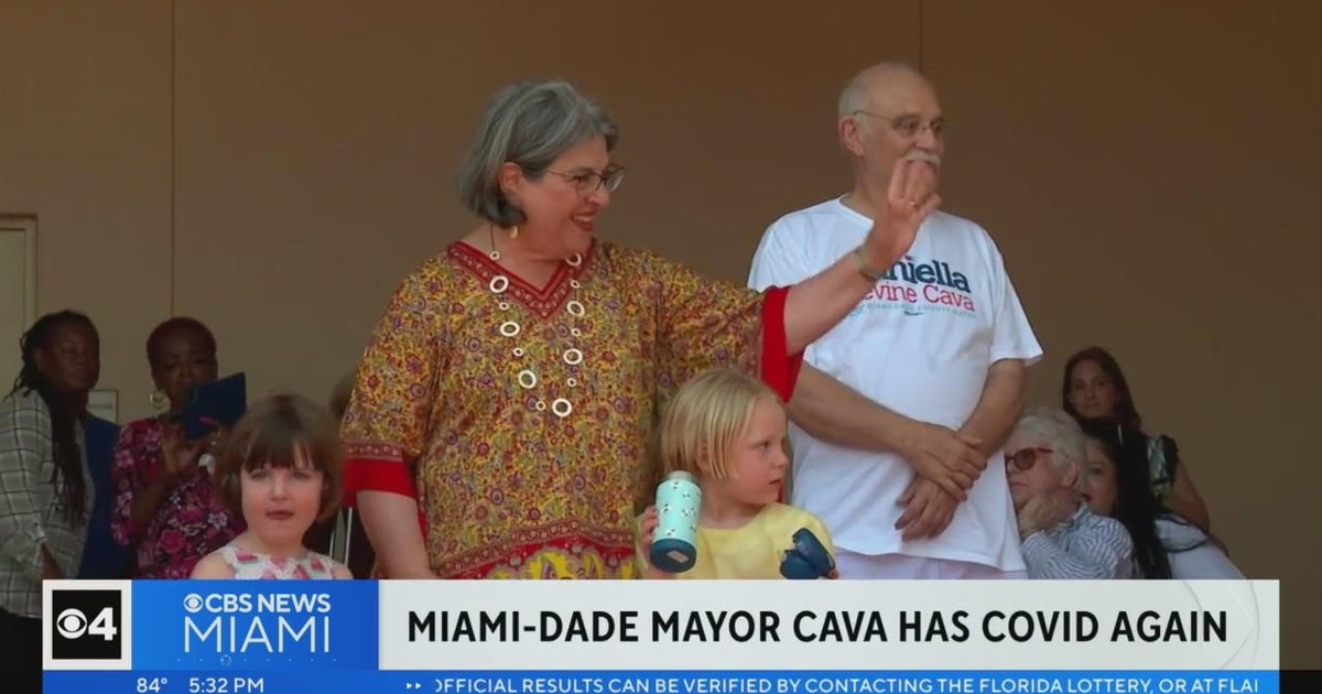 Miami-Dade Mayor Cava has covid again - CBS Miami