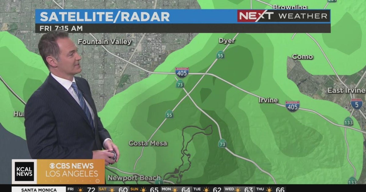 Friday morning weather forecast - CBS Los Angeles