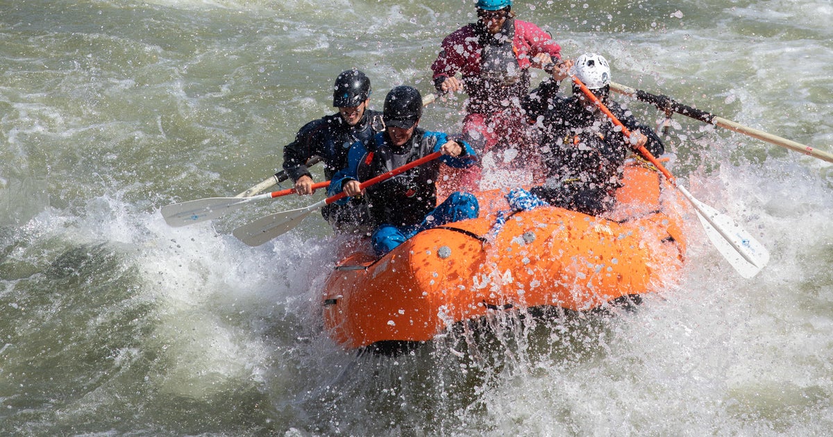 River rafters say big California snowmelt means epic season - CBS ...