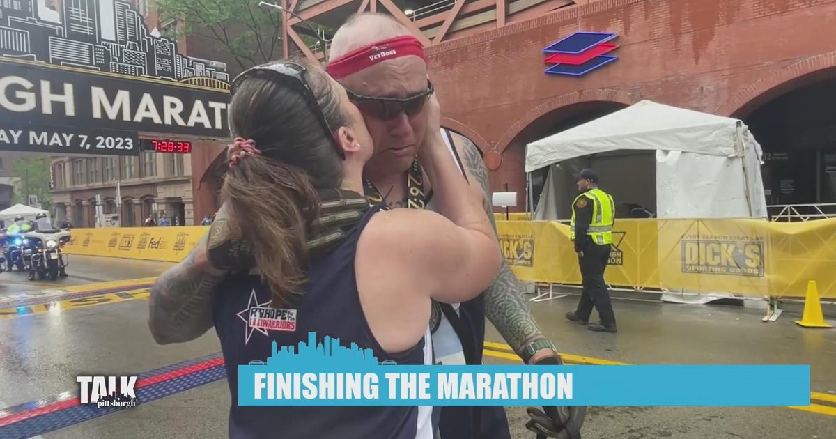 Kevin Bittenbender completes Pittsburgh Marathon - CBS Pittsburgh