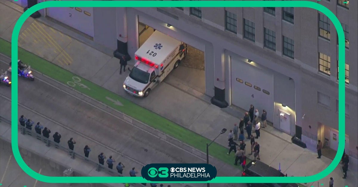 Procession for fallen Deptford police officer Bobby Shisler - CBS ...