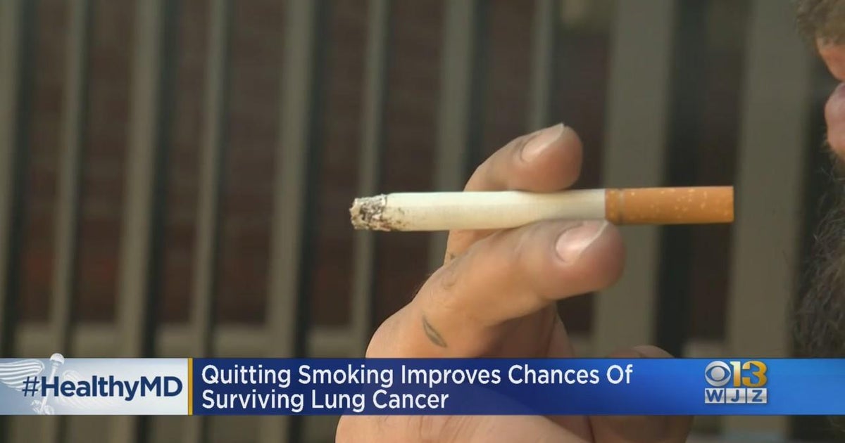 HealthWatch: Quitting smoking improves chances of surviving lung cancer ...