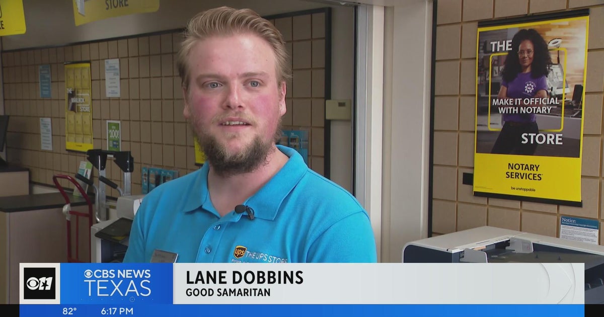 Good samaritan steps up while DPD dispatch was down - CBS Texas