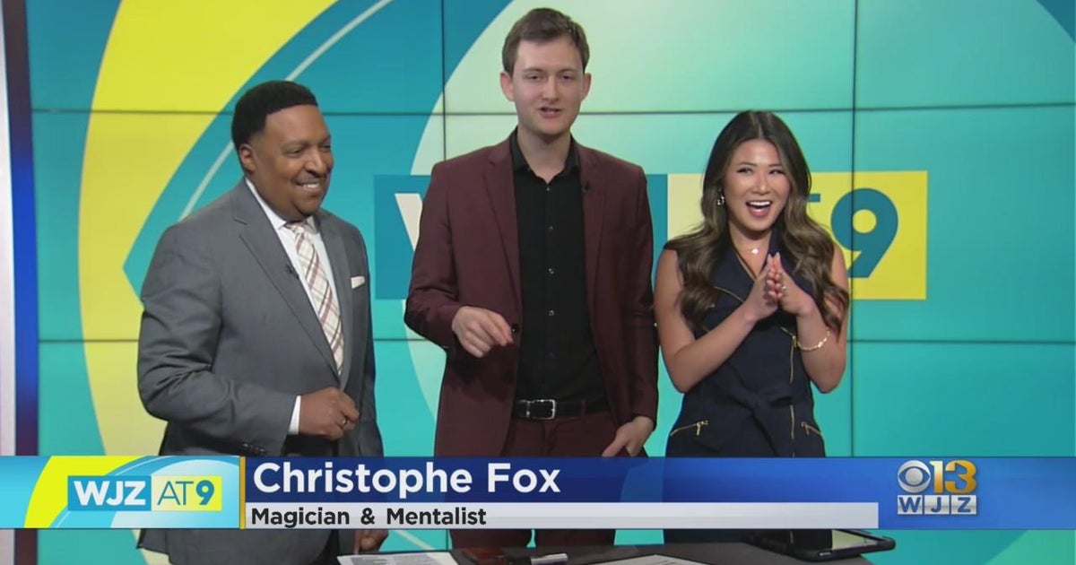 Magician Christophe Fox blows Amy and Tim's minds - CBS Baltimore