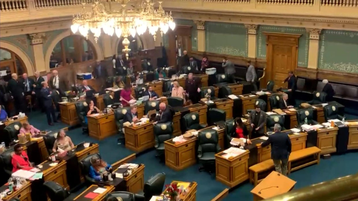 Republicans stage walkout at the Colorado State Capitol on final day of ...