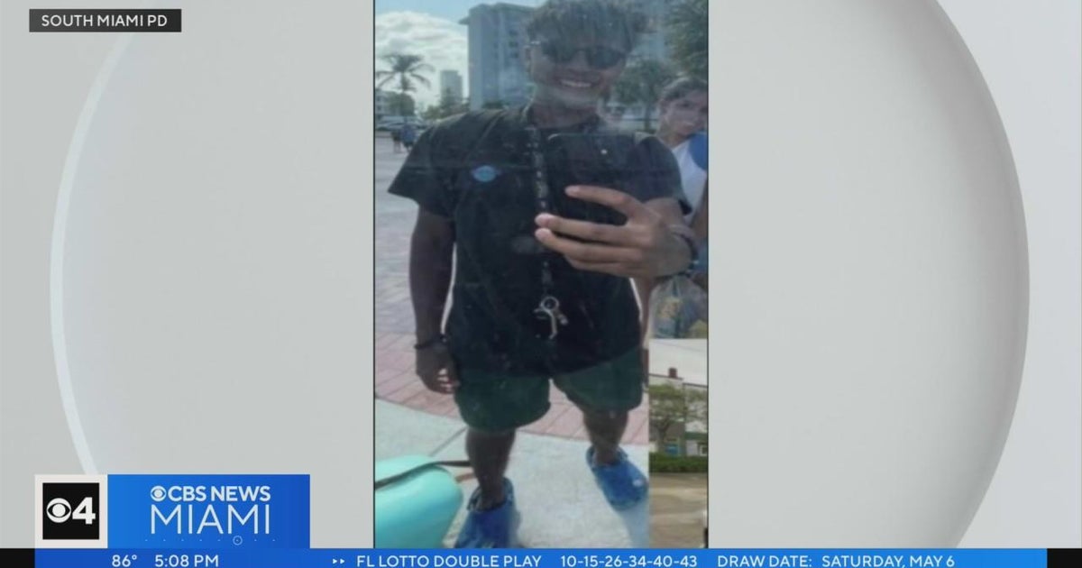 Missing FIU student found dead in submerged car - CBS Miami