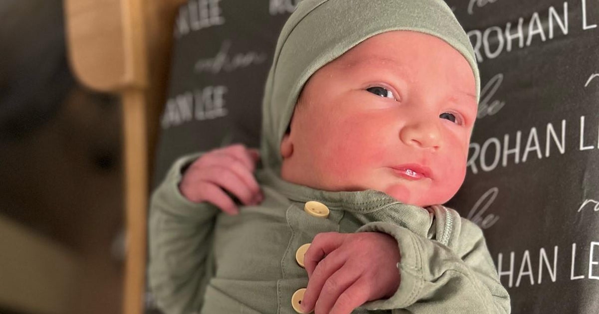 Congrats! WJZ Meteorologist Molly Robey welcomes new son - Rohan - CBS ...