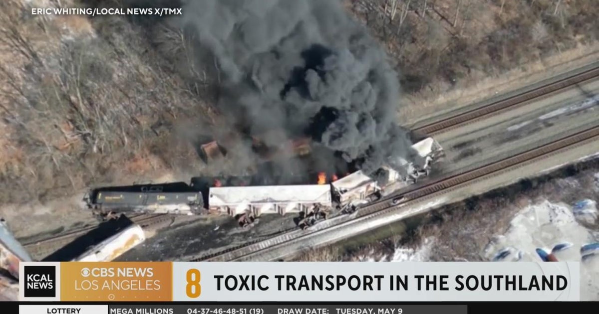 Investigating toxic transports in the southland - CBS Los Angeles