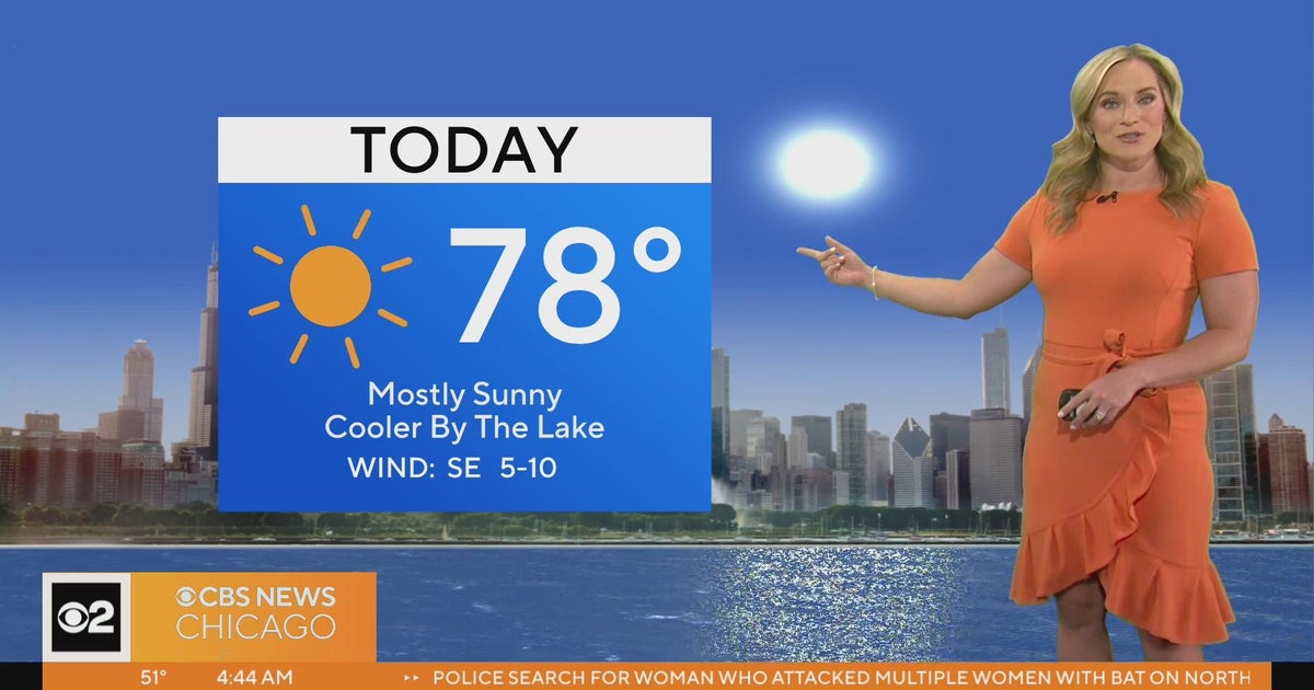Chicago First Alert Weather: Warm and sunny day - CBS Chicago