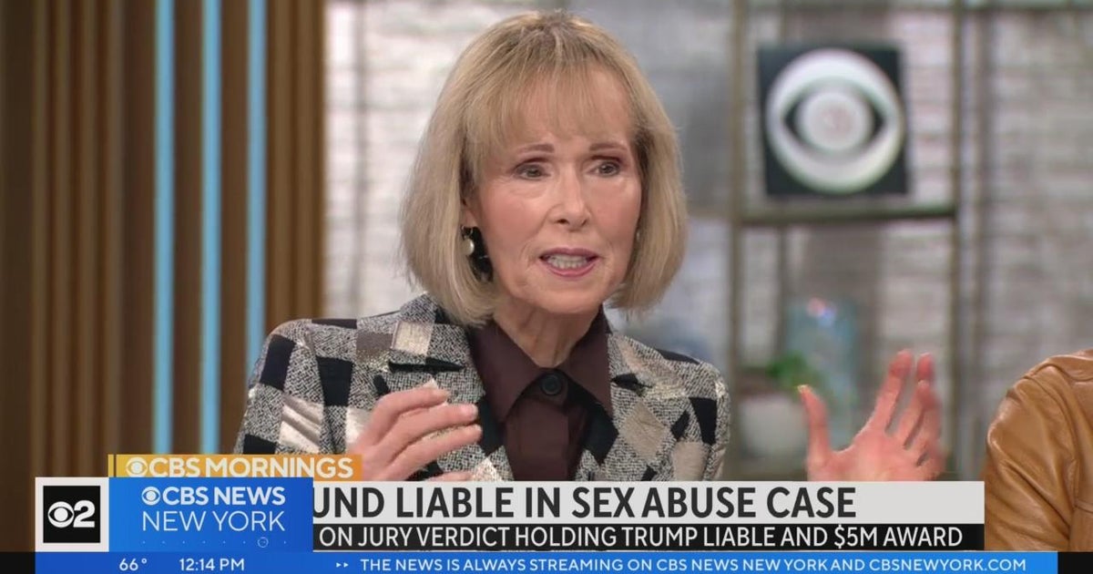 E. Jean Carroll speaks out after Trump ruling - CBS New York