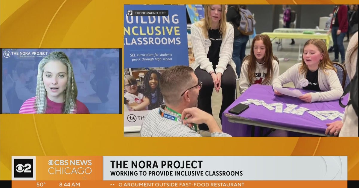The Nora Project working to create inclusive classrooms - CBS Chicago