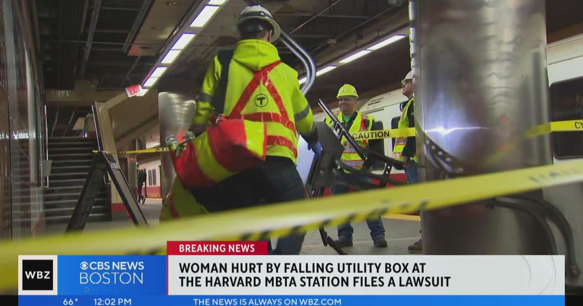 Harvard PhD student hit by falling metal box at T station suing MBTA ...