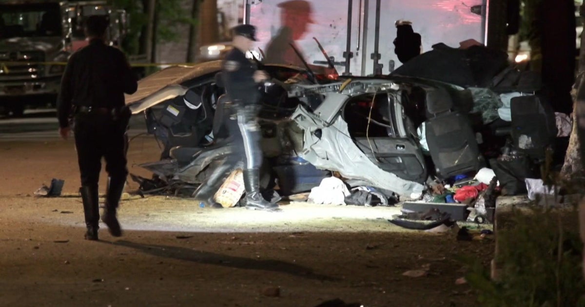 1 dead, 1 critically hurt after car slams into tractor-trailer in the ...