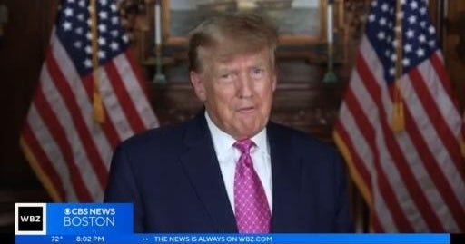 Former President Trump in NH for town hall event - CBS Boston