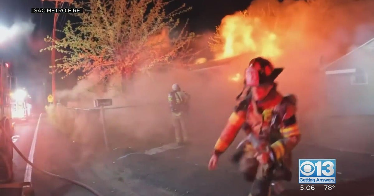 Fires started by arsonists up in Sacramento County - CBS Sacramento