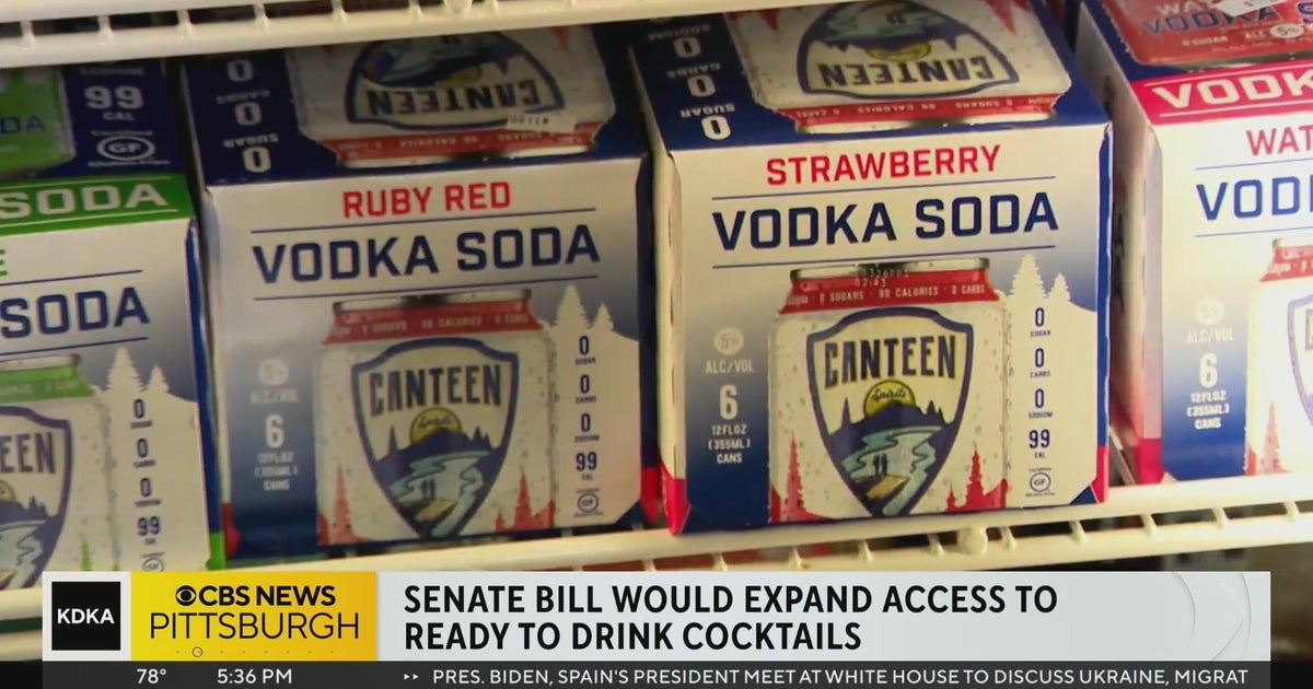 Pa. Senate bill would expand access to ready-to-drink cocktails - CBS ...