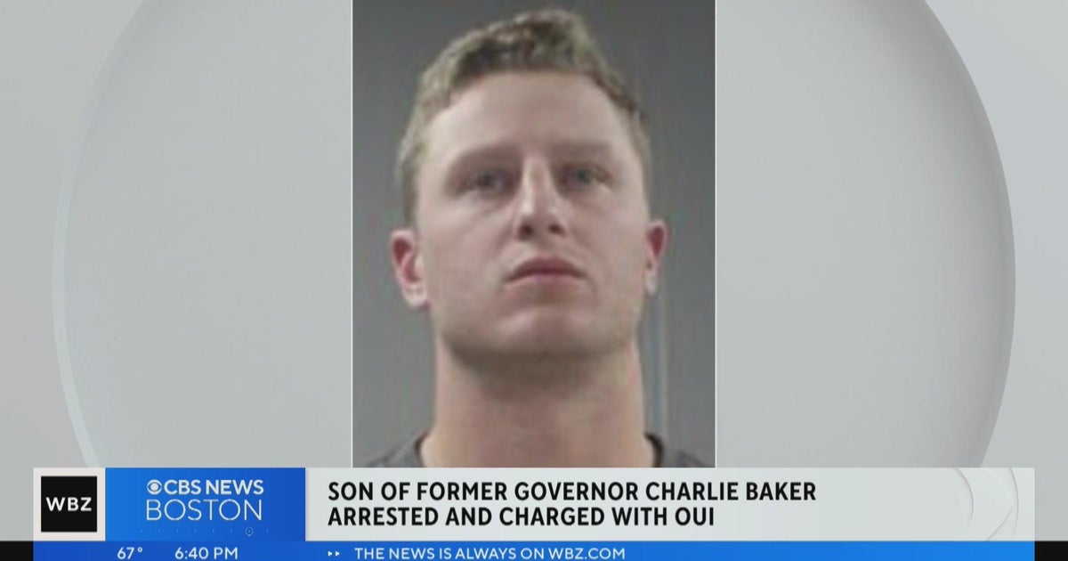 A.J. Baker, son of former Massachusetts Gov. Charlie Baker, arrested ...