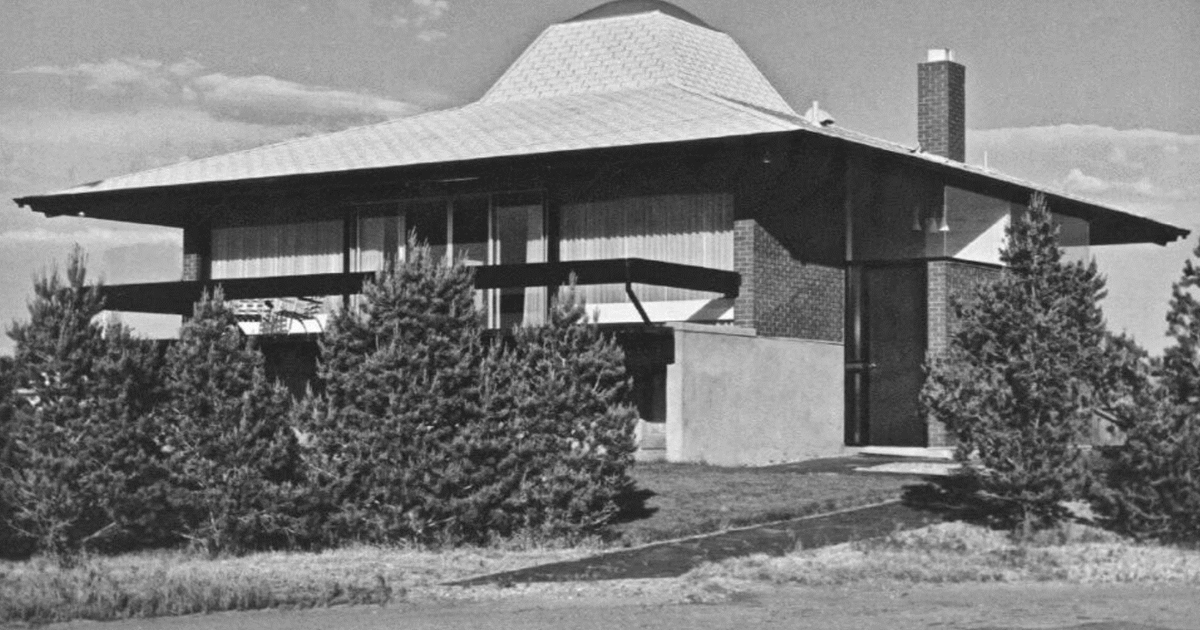 Denver home of renowned architect Alan Golin Gass in Belcaro ...