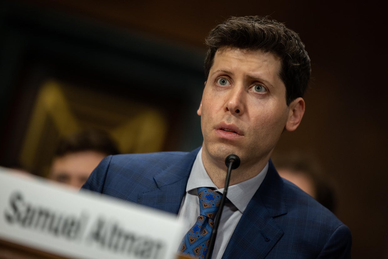 Microsoft hires Sam Altman 3 days after OpenAI fired him as CEO - CBS News