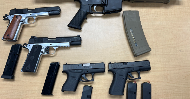 LAPD, FBI announce 12 arrests connected to "Mexican Mafia;" guns and ...