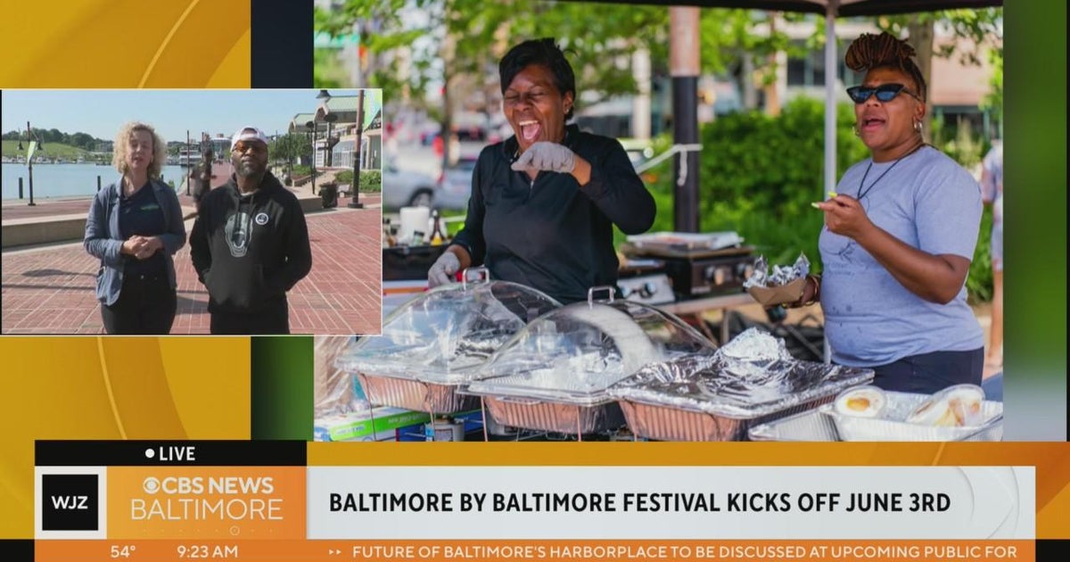 The Baltimore by Baltimore Festival is kicking off next month - CBS ...