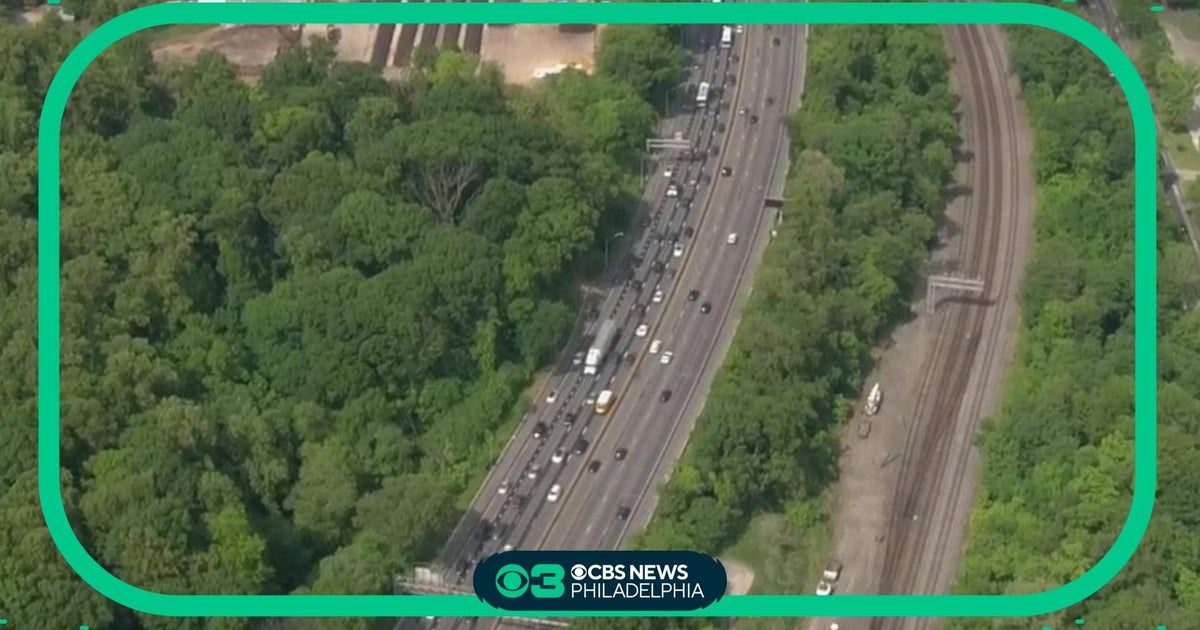 Breaking Delays On Schuylkill Expressway Cbs Philadelphia