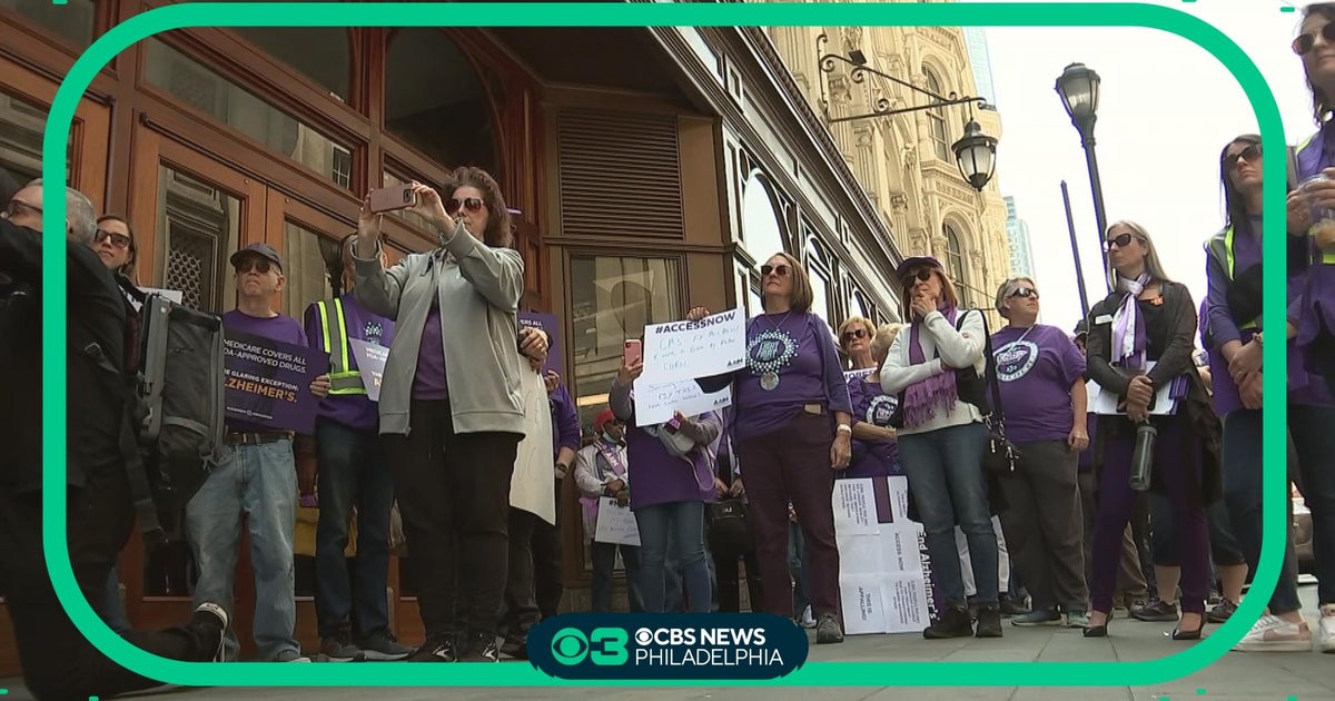 Alzheimer's advocates held rally in Center City - CBS Philadelphia Alzheimer's advocates held rally in Center City - CBS Philadelphia