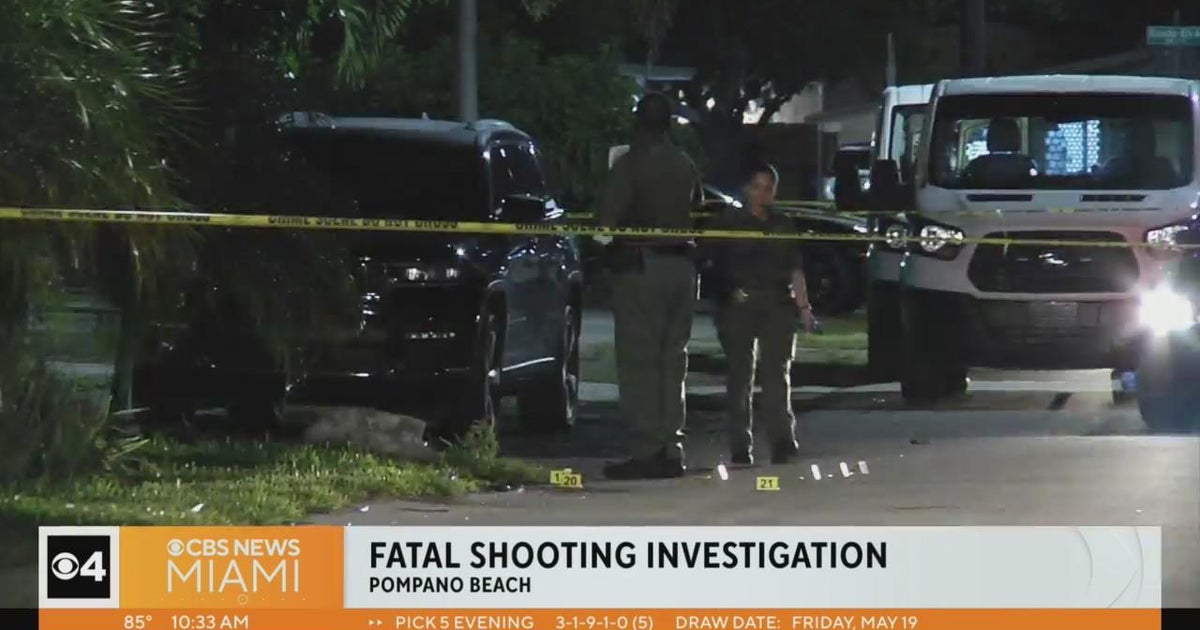 Bso Investigating Pompano Beach Shooting That Left One Dead Two