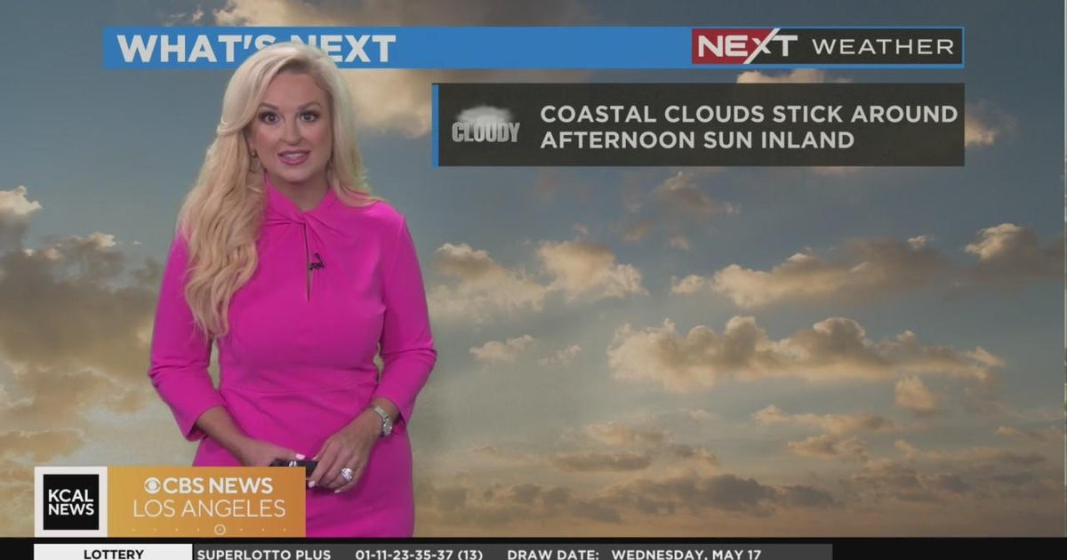 Alissa Carlson's weather forecast (May 20) - CBS Los Angeles