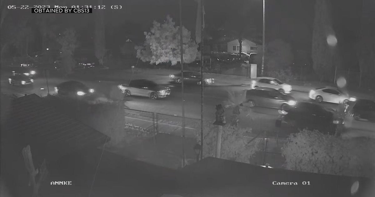 WATCH: San Joaquin County sideshow crash caught on camera - CBS Sacramento