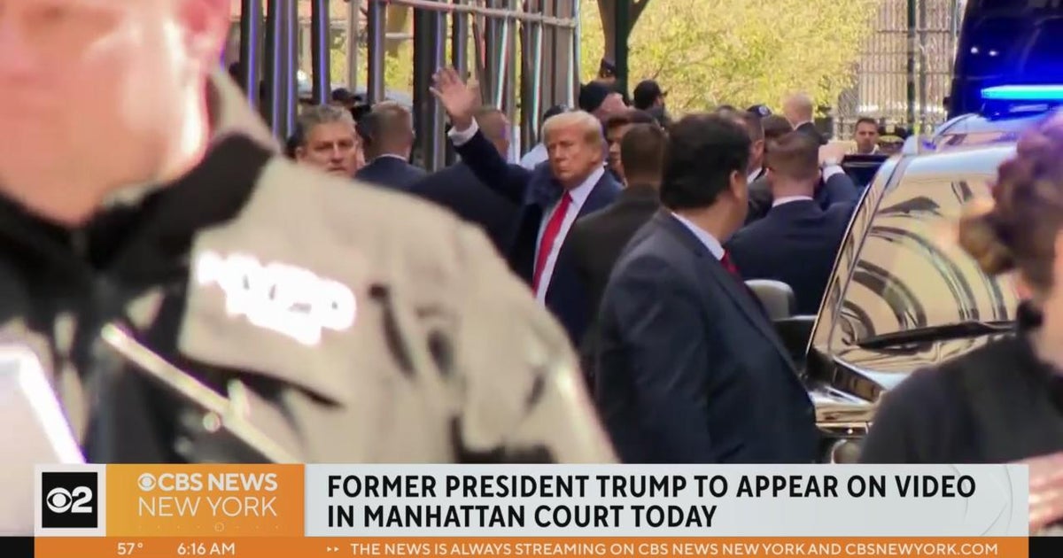 Trump faces court hearing in Stormy Daniels case - CBS New York