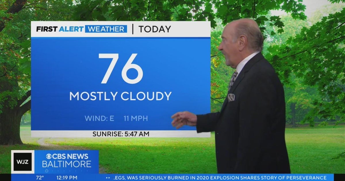 Marty Bass has your Tuesday afternoon weather 5/23/23 - CBS Baltimore