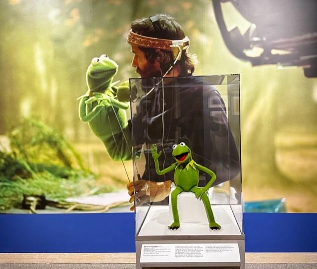 Where's Marty? At the Jim Henson exhibition learning about the Muppets ...