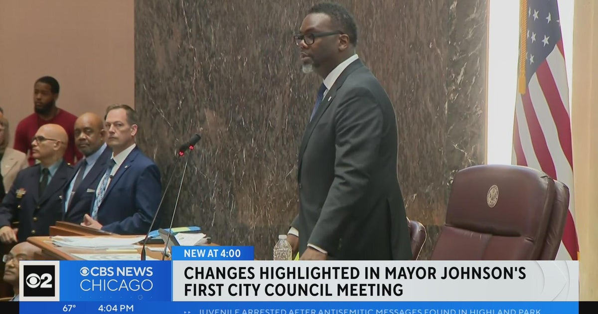 Changes highlighted in Mayor Johnson's first City Council meeting - CBS ...