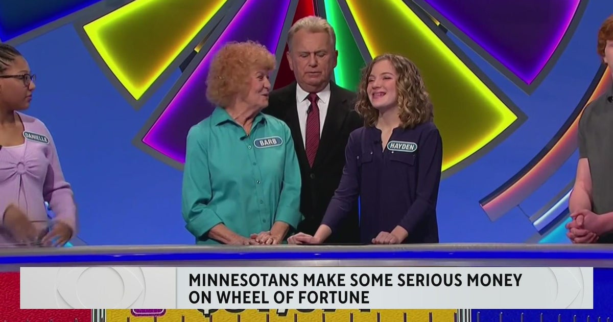 Minnesotans dominated Wednesday's "Wheel of Fortune" - CBS Minnesota