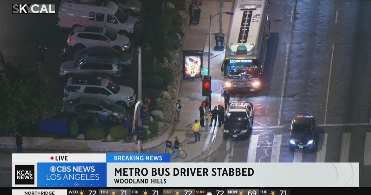 Metro bus driver in critical condition after being stabbed in Woodland ...