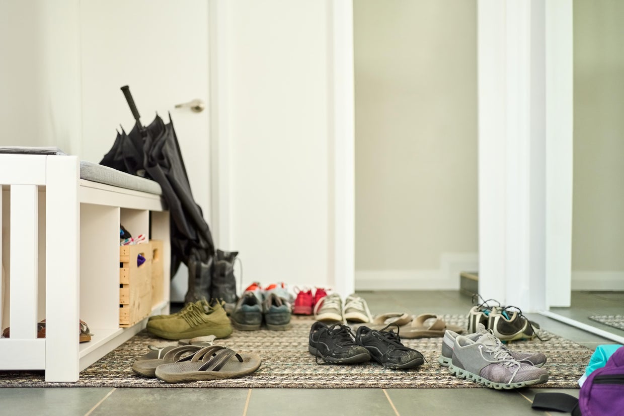 Should you take off your shoes in the house? Scientists weigh in. - CBS ...