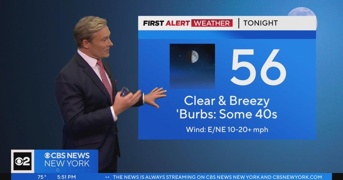 First Alert Weather: CBS2's Monday evening update - 5/29/23 - CBS New York