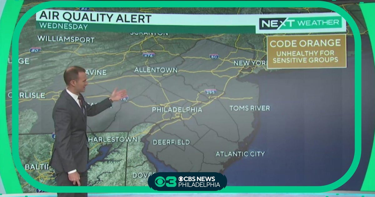 NEXT Weather: Air quality alert as wildfire smoke, haze linger - CBS ...