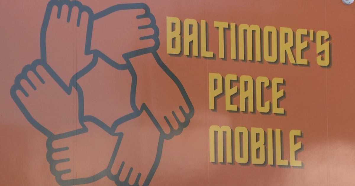 Mayor Scott, city leaders unveil Baltimore Peace Mobile - CBS Baltimore