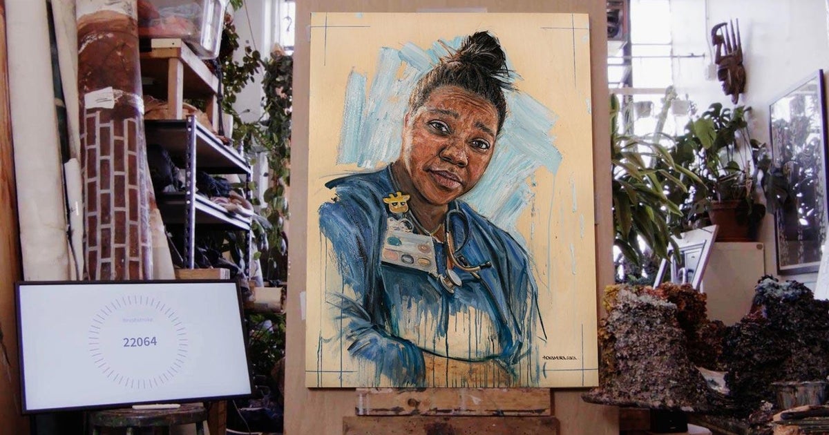 Casey Green featured in GE's Canvases of Care Campaign - CBS Baltimore