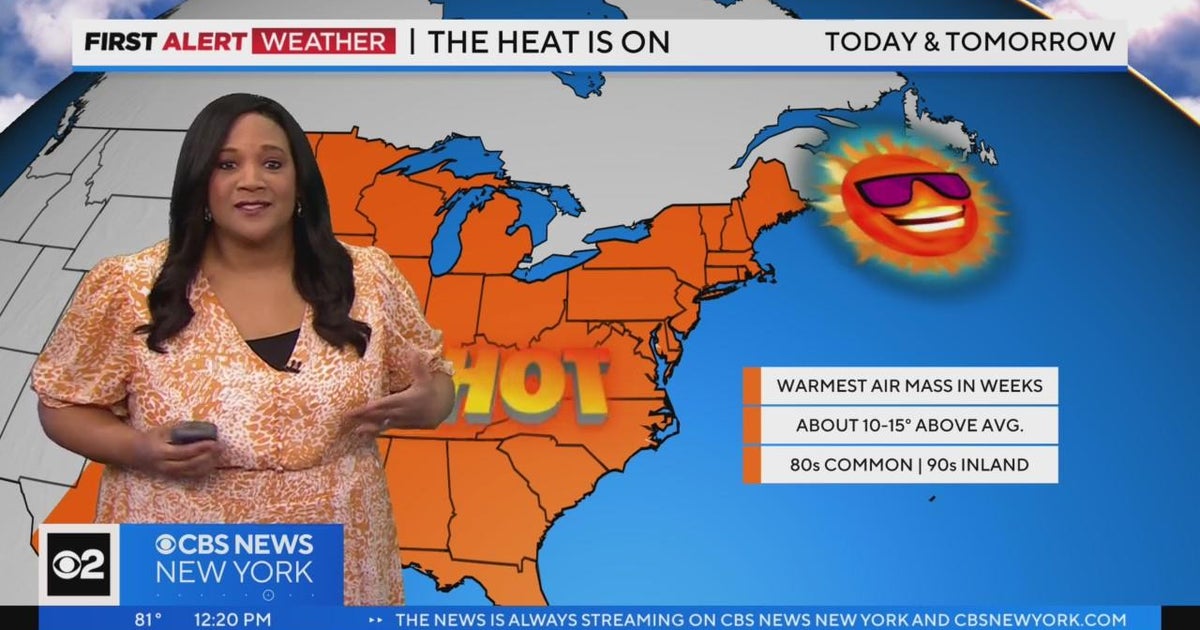 First Alert Weather: CBS2's Thursday afternoon update - 6/1/23 - CBS ...